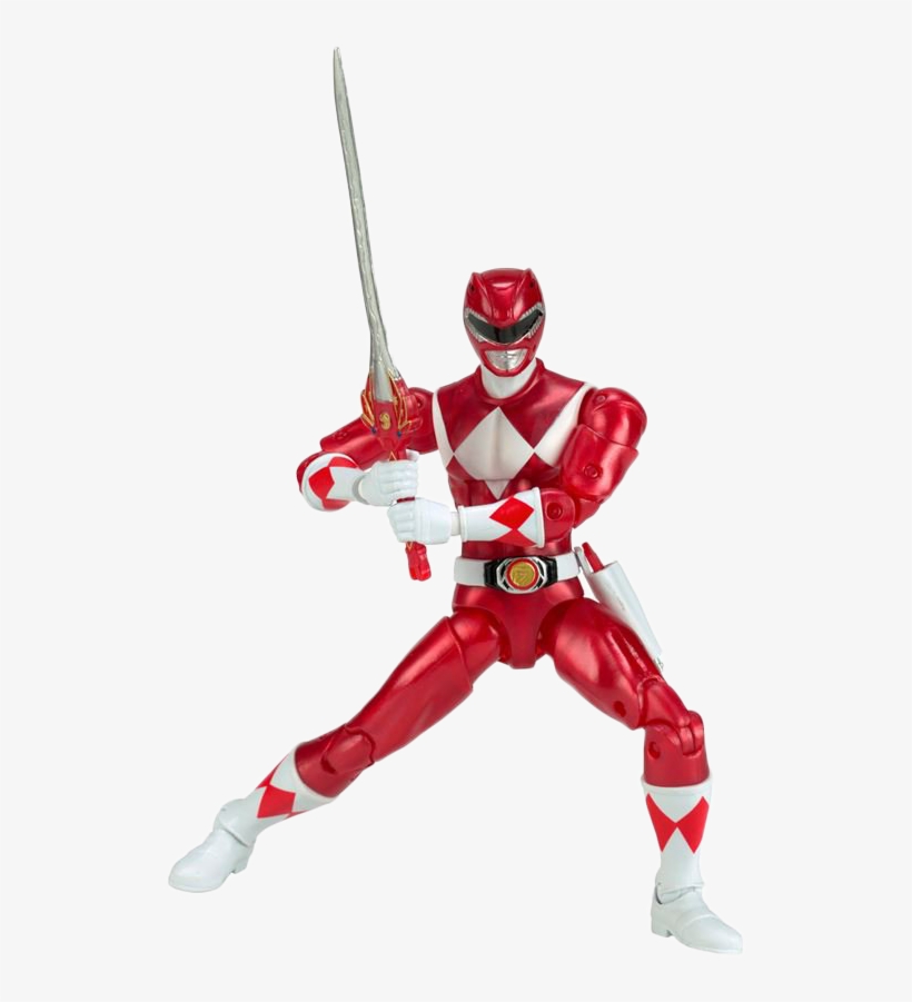 Legacy Mmpr Red Ranger Metallic - Power Rangers Power Ranger Legacy 16 ...