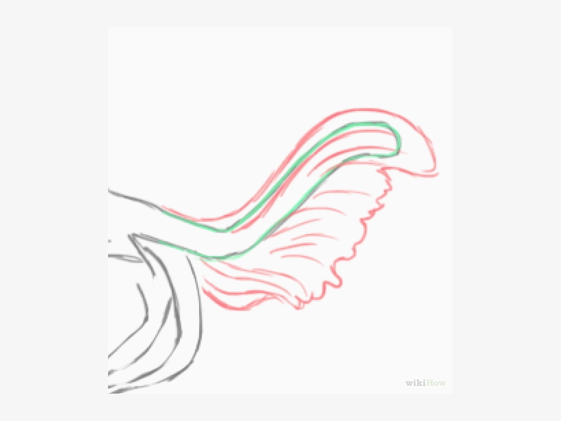 Image Titled Draw Running Wolf Tail Step 2 - Yellow Eyes - 503x535 PNG ...