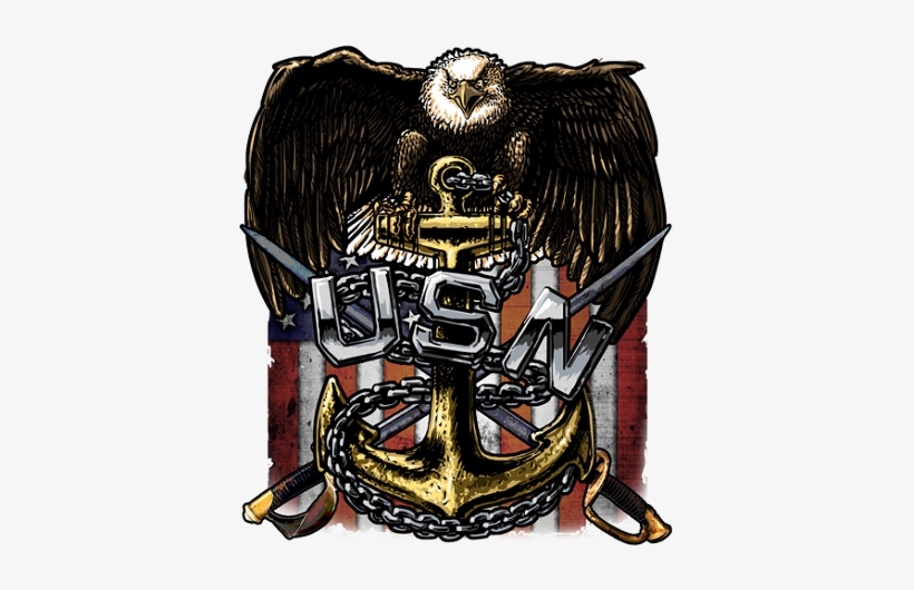 Navy Cpo 365 Crow And Anchor Shirt - Navy Chief Anchor Logo - 393x450 ...