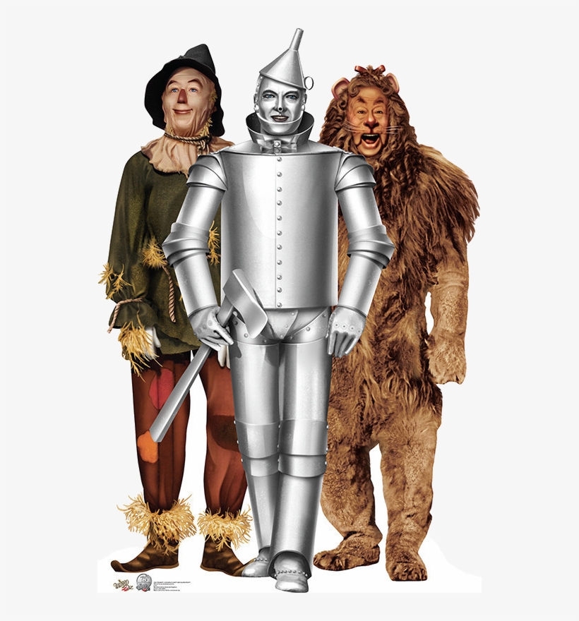 Download Tin Man Cowardly Lion Scarecrow Clipart The - Lion Alice In ...