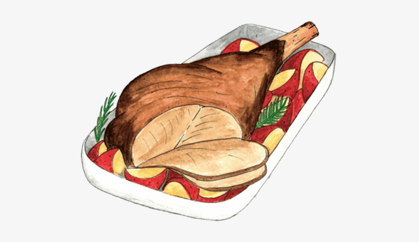 Cartoon Leg Of Mutton