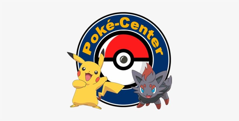 This Is The Logo For My Website, Poke-center - Pokémon Center Logo Png ...