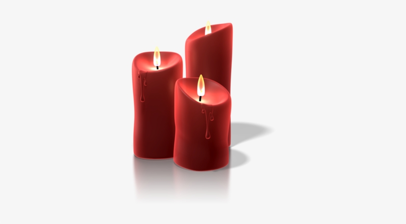 Red Candle Transparent Png - 400x400 PNG Download - PNGkit