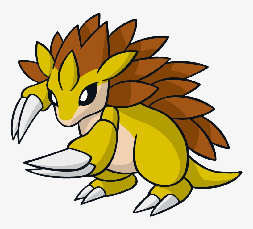 Sandslash Pokemon Character Vector Art - Sandslash Dream World ...