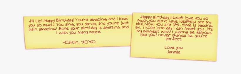 » Liz Gillies Online » Your Best Source For Elizabeth - Handwriting ...