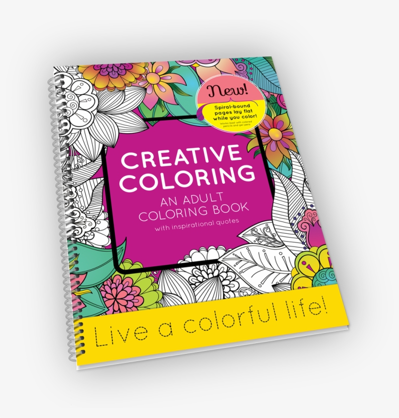 Color - Creative Coloring - An Adult Coloring Book With Inspirational ...