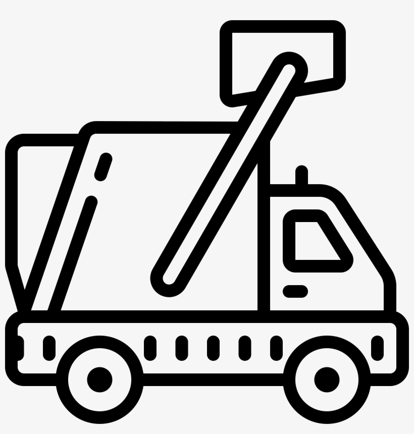 Garbage Truck Icon - Food Delivery Car Icon Png - 1600x1600 PNG ...