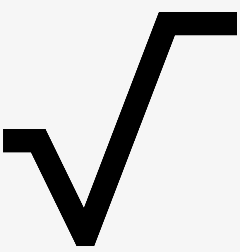 Square And Square Root - Square Root - 1600x1600 PNG Download - PNGkit