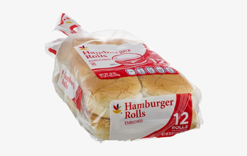 Giant Hamburger Rolls - 12 Count Bag - 600x600 PNG Download - PNGkit