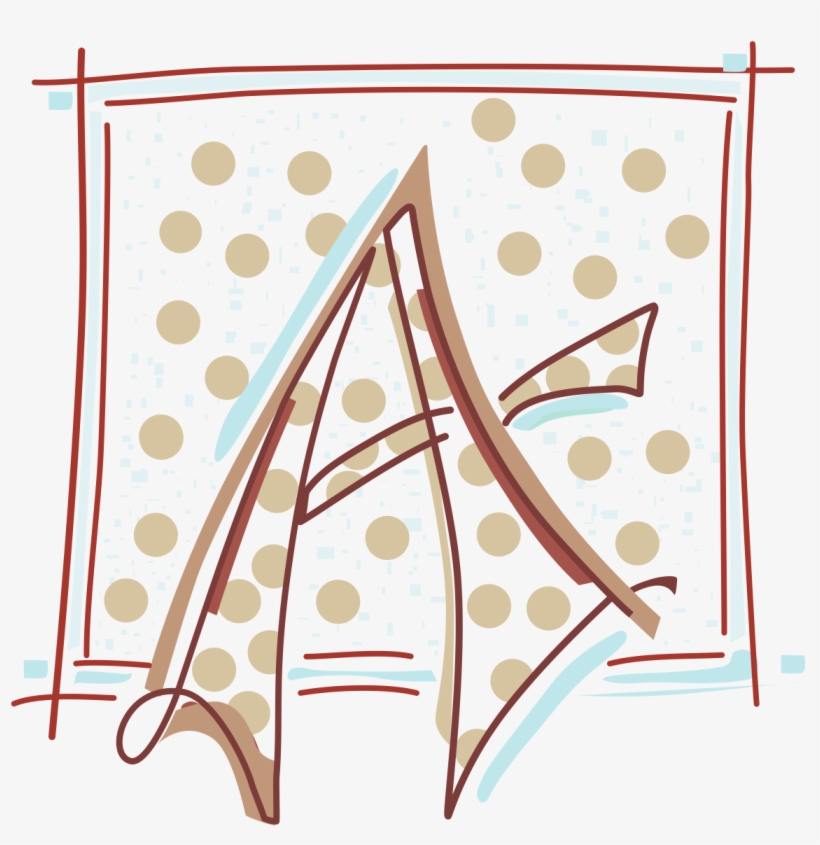 Hand Lettered Decorative Type Of The Letter A - Lettering - 1143x1123 ...