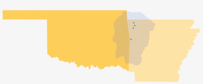 Rmhc Of Arkoma Service Area Map - Arkoma - 1201x475 PNG Download - PNGkit