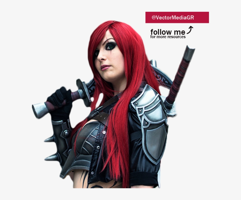 Katarina Du Couteau Cosplay - Knife - 603x600 PNG Download - PNGkit