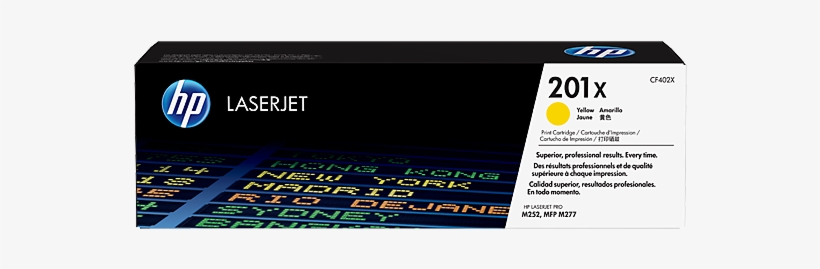 Hp 201x High Yield Yellow Original Laserjet Toner Cartridge - Hp Toner ...