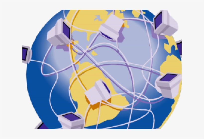 Computer With World Clipart - 640x480 PNG Download - PNGkit