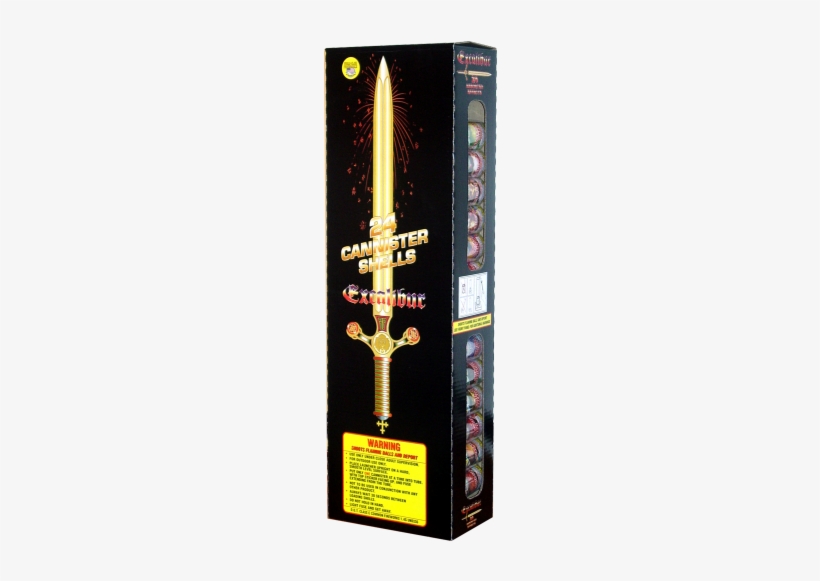 Excalibur-firework - 226x650 PNG Download - PNGkit