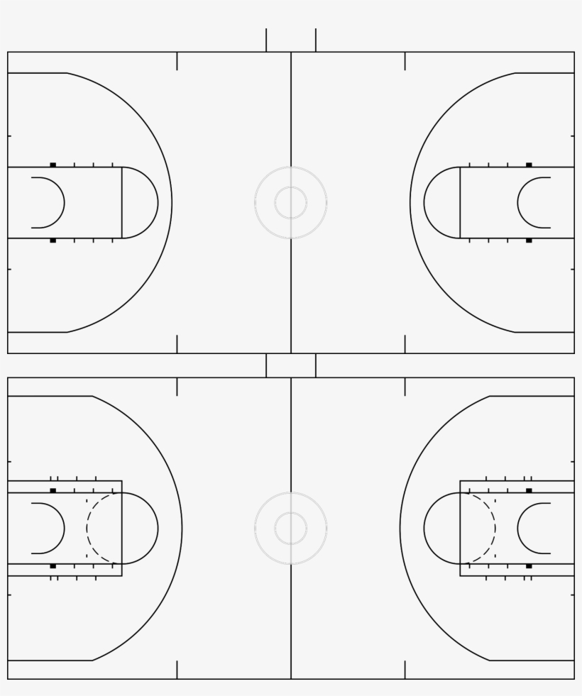 Download Transparent Court Vector Linework For 1 Texture Courts Psd ...