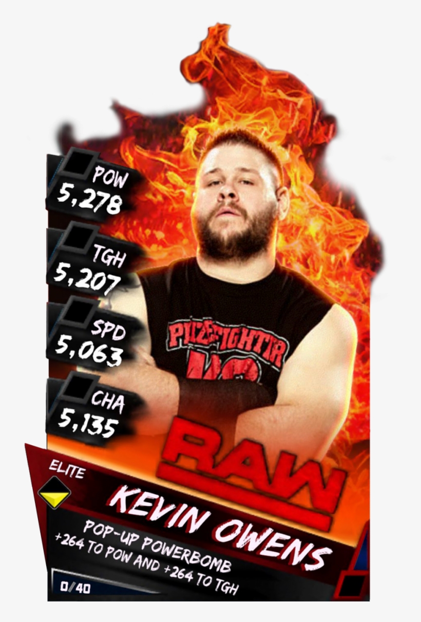 Supercard Kevinowens S3 Elite Raw 9612 - Wwe Supercard Sasha Banks ...