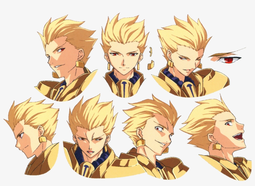 Dispatch - Gilgamesh Character Design Fate Zero - 3448x2319 PNG ...