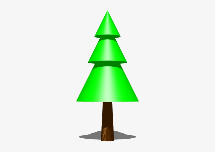 Plastic Pine Tree - 268x500 PNG Download - PNGkit