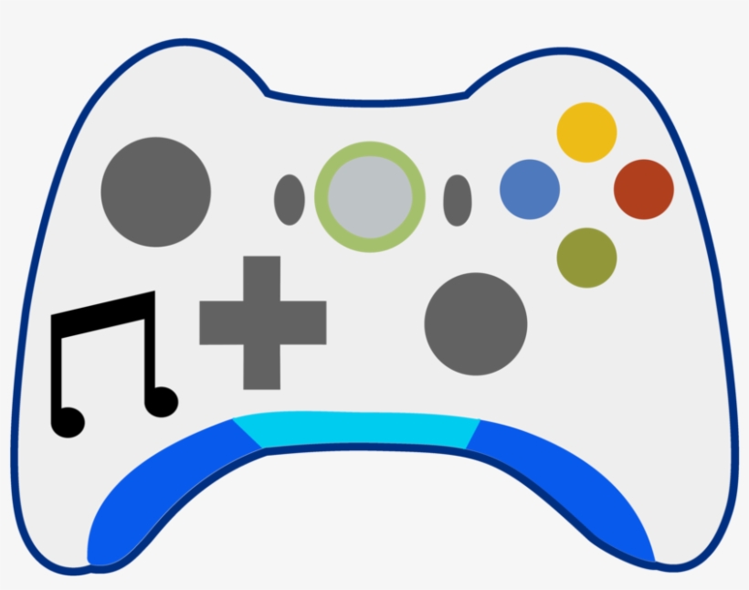 Vinyl Scratch Xbox Controller By Session16 - Controller Art Cartoon Png ...