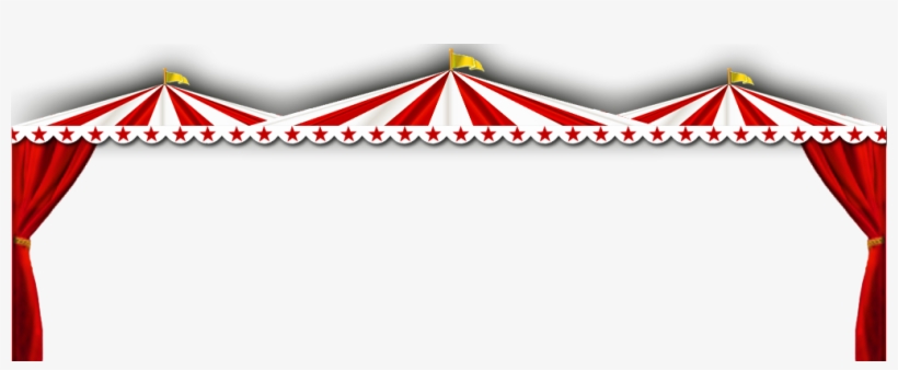 Transparent Circus Tent Background - 899x327 PNG Download - PNGkit