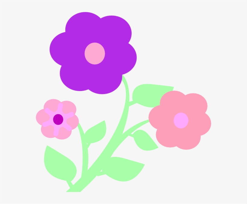 Pastel Flowers Clip Art - Pastel Flower Clip Art - 582x599 PNG Download ...