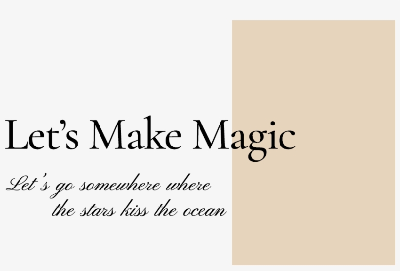 Let's Make Magic - 899x533 PNG Download - PNGkit