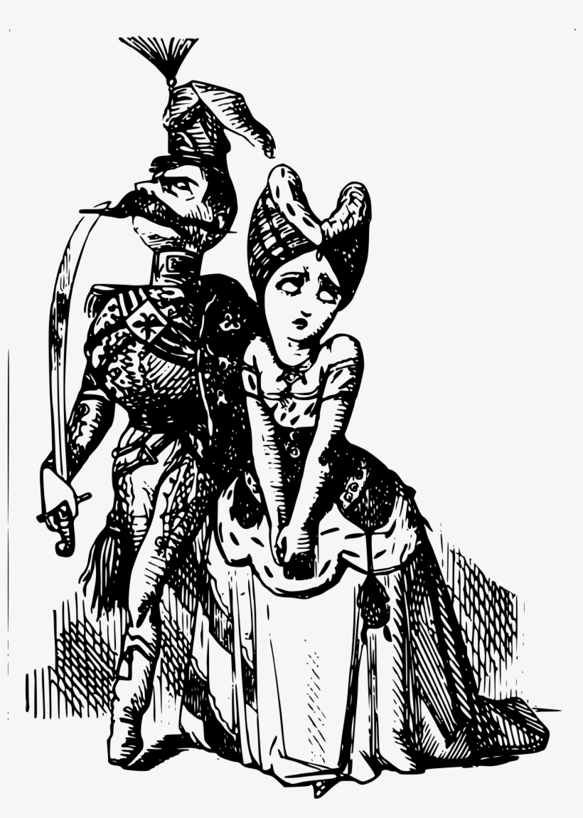 This Free Icons Png Design Of A King With A Sad Princess - 1785x2400 ...