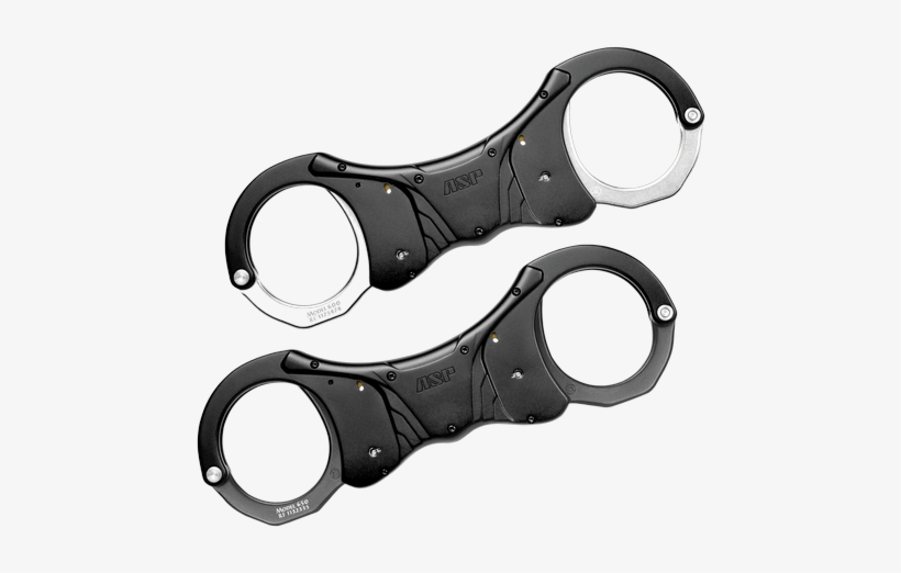 Rigid Ultra Cuffs Black Steel - Asp Ultra Rigid Cuffs - 500x500 PNG ...