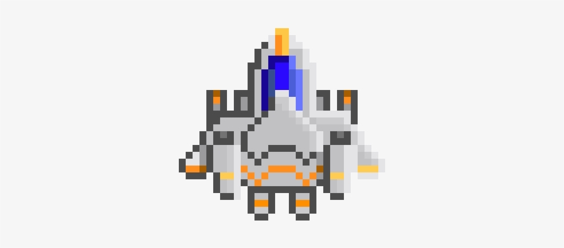Download Transparent Player Space Ship - Space Ship Png Pixel Art - PNGkit