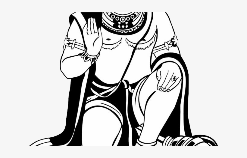 Download Transparent Hanuman Sticker For Bike - PNGkit