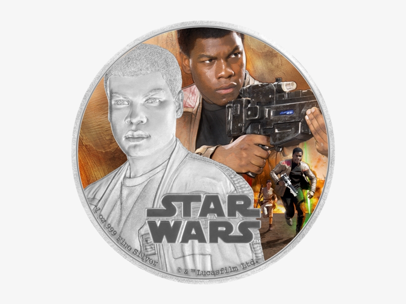 Fine Silver Coloured Coin Star Warstm - Niue Moedas - 570x570 PNG ...