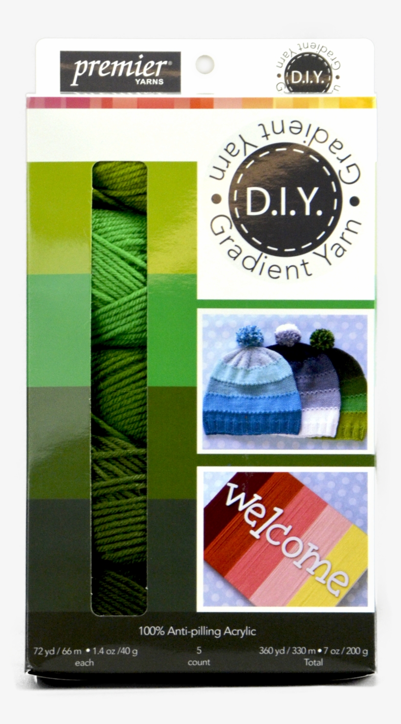 Premier® Diy Gradient Yarn Box - Premier Diy Gradient Yarn Box-pink ...