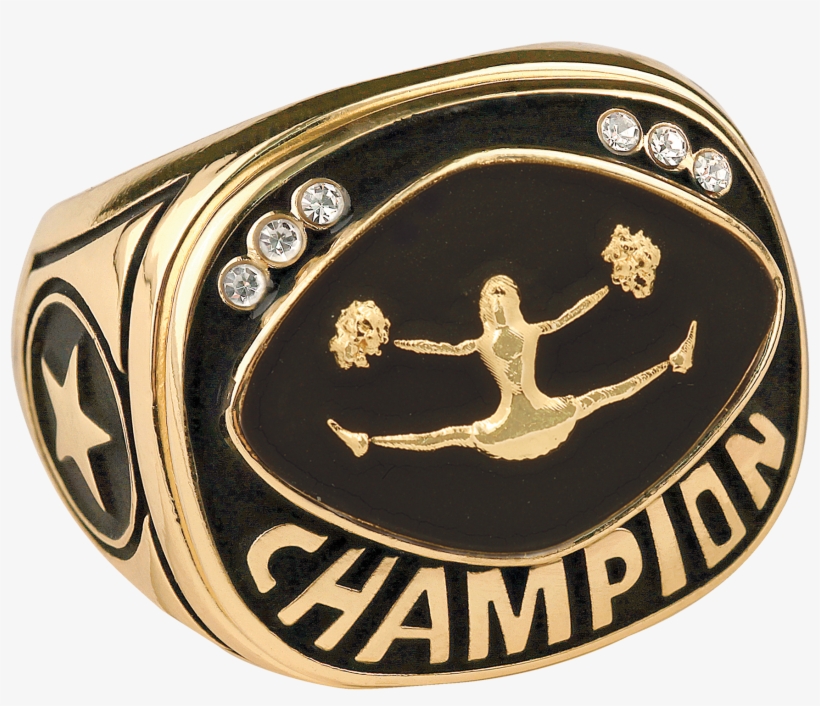 Gold Cheer Champion Ring - State Champ Wrestling Rings - 1800x1800 PNG ...