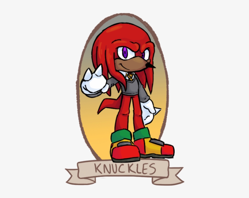 Knuckles House - Cartoon - 500x616 PNG Download - PNGkit