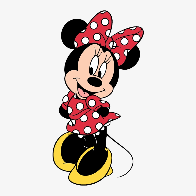 Minnie-red - Minnie Mouse Png - 388x742 PNG Download - PNGkit