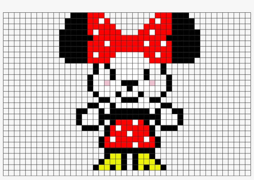 Pixel Art De Mickey Mouse - 880x581 PNG Download - PNGkit