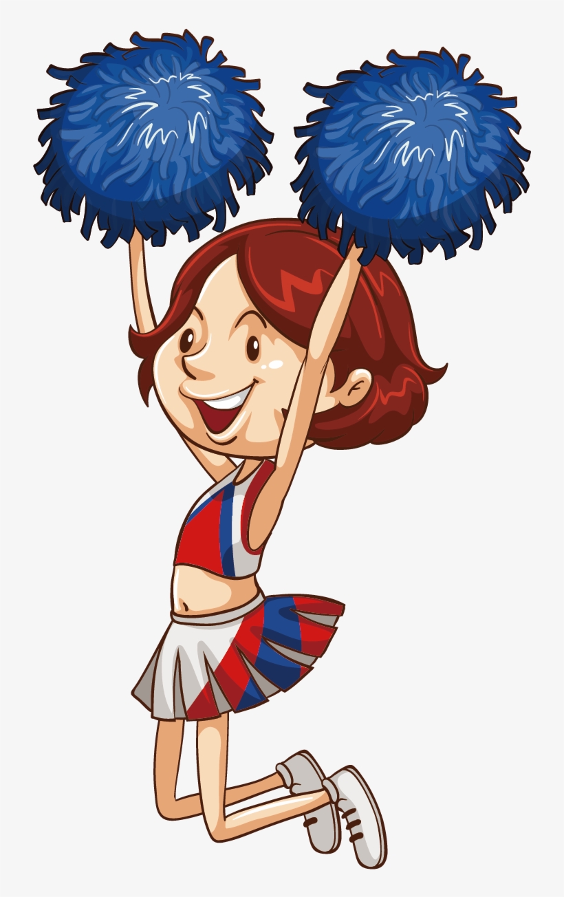 Cheerleader Clipart Split - Cheerleaders Cartoon - 1500x1500 PNG ...