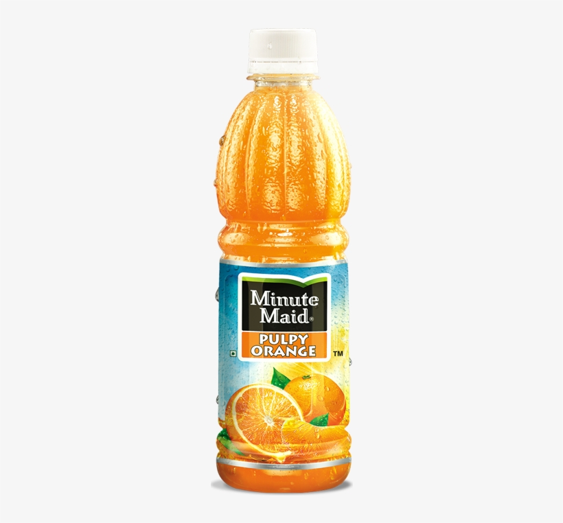 Download Transparent Minute Maid Pulpy Orange From Coca-cola - Pulpy ...