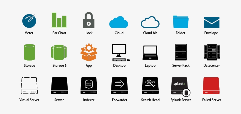 Download Transparent Splunk Custom Icon Library - PNGkit
