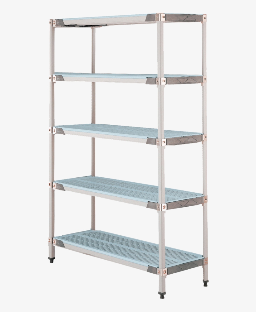 Metromax I® Polymer Shelving Unit- 48" X 24" (w) - Polymer Shelves ...