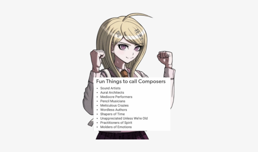 Kaede Akamatsu Transparent Sprites - 500x406 PNG Download - PNGkit