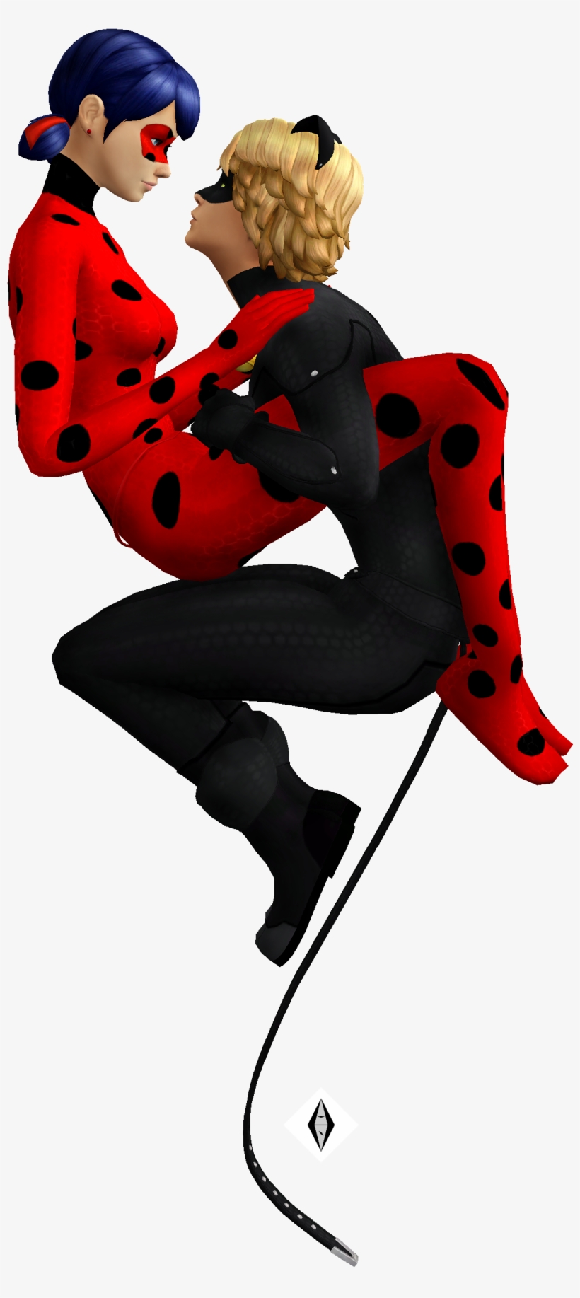 The Sims 4 And Miraculous Ladybug Blog - Ladybug Sims 4 Cc - 3000x3000 ...