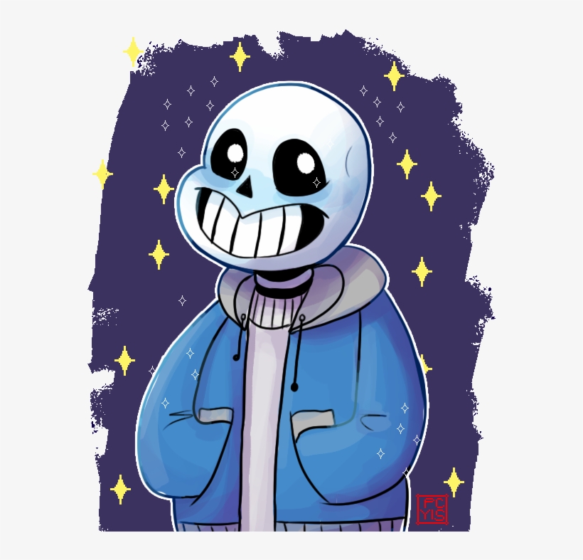 My Skeleton Child Sans / Undertale Art / Me ” - Cartoon - 628x710 PNG ...