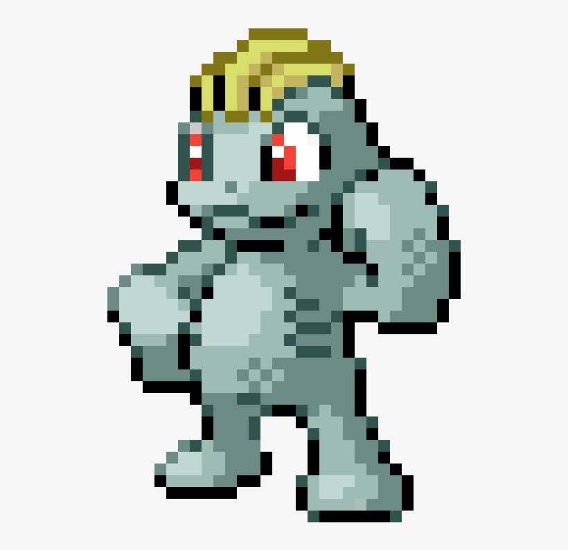 Machop - Pixel Art Pokemon Machop - 1190x1190 PNG Download - PNGkit