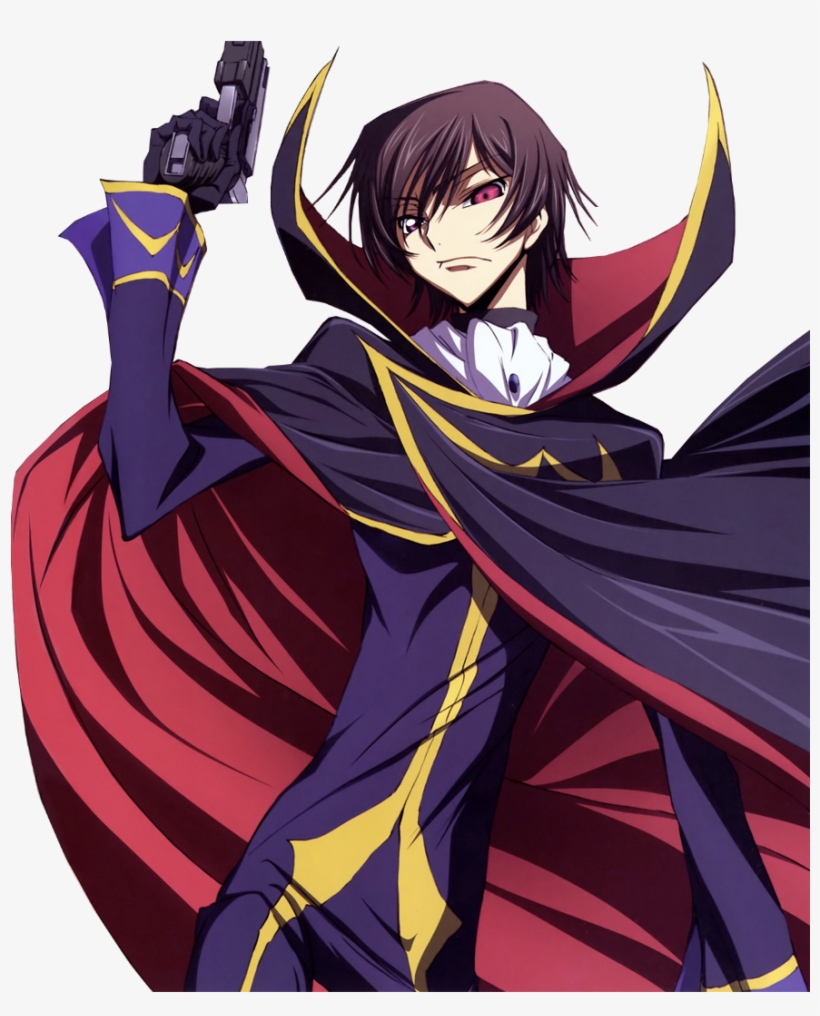 Sticker Lelouch Code Geass Britannia Kikoojap Japon - Lelouch Code Geass Png - 1397x1048 PNG ...
