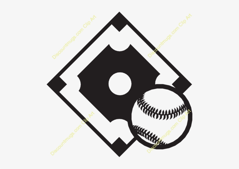 Softball Diamond Clipart