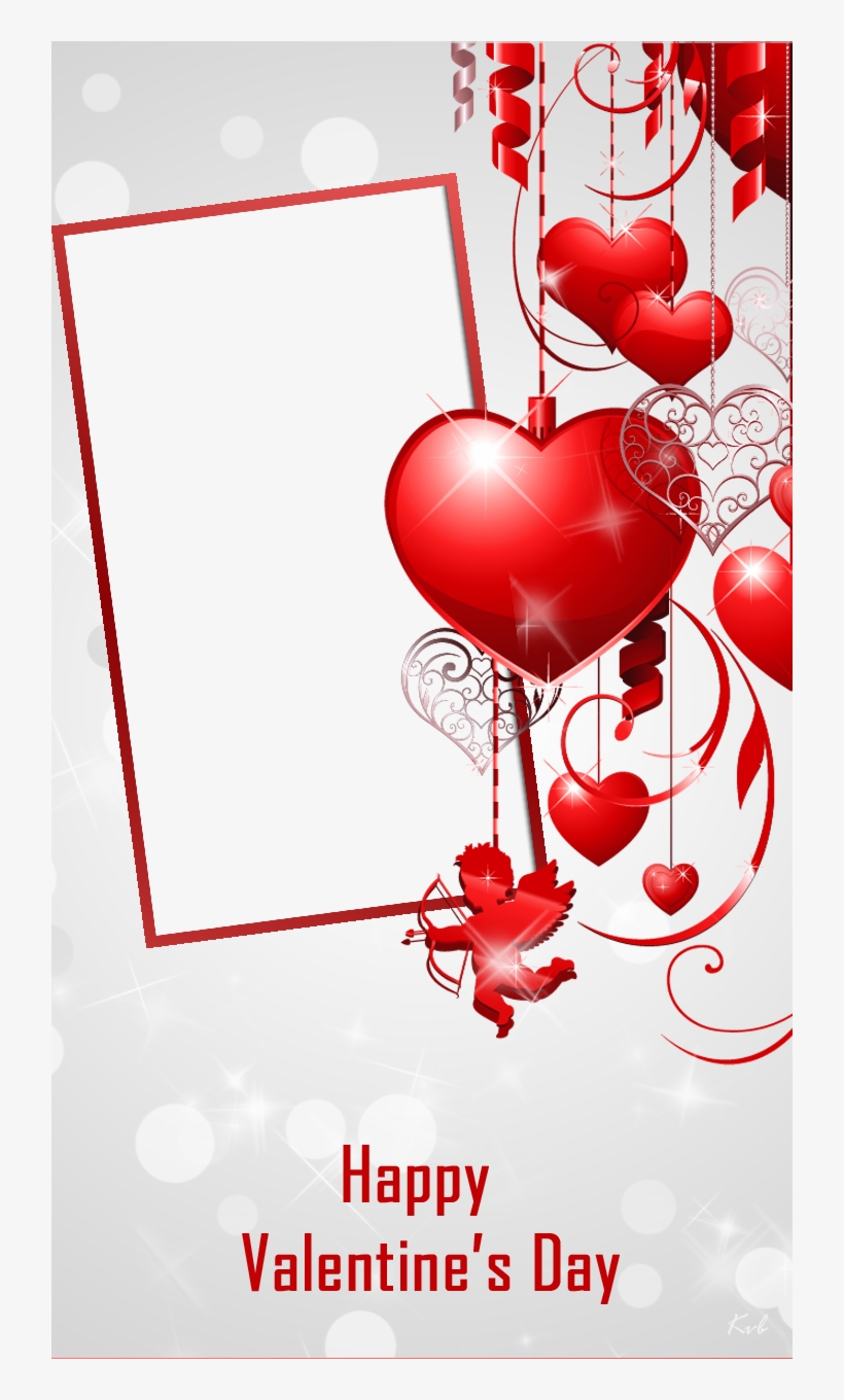 Beautiful Red Valentine Frame - Happy Valentines Day Frames - 720x1280 ...