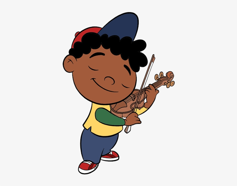 Little Einsteins Quincy Violin - 400x569 PNG Download - PNGkit