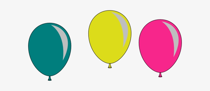 Original Png Clip Art File Trio Balloons Svg Images - 600x275 PNG ...